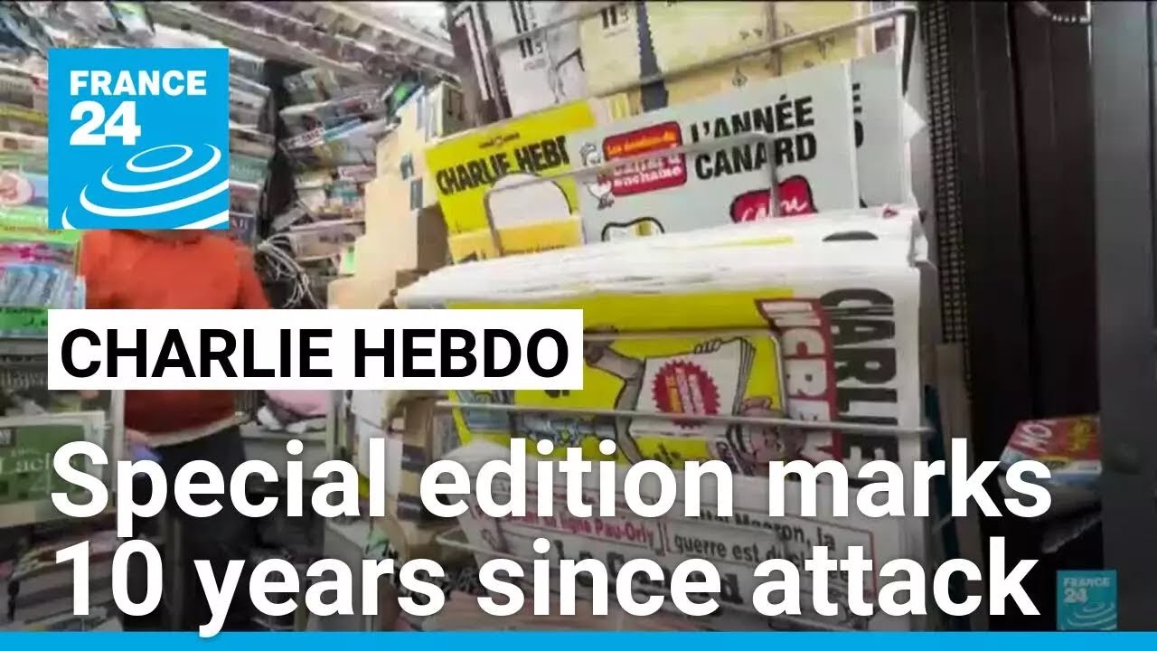 'Indestructible!': Charlie Hebdo unveils special edition 10 years since ...