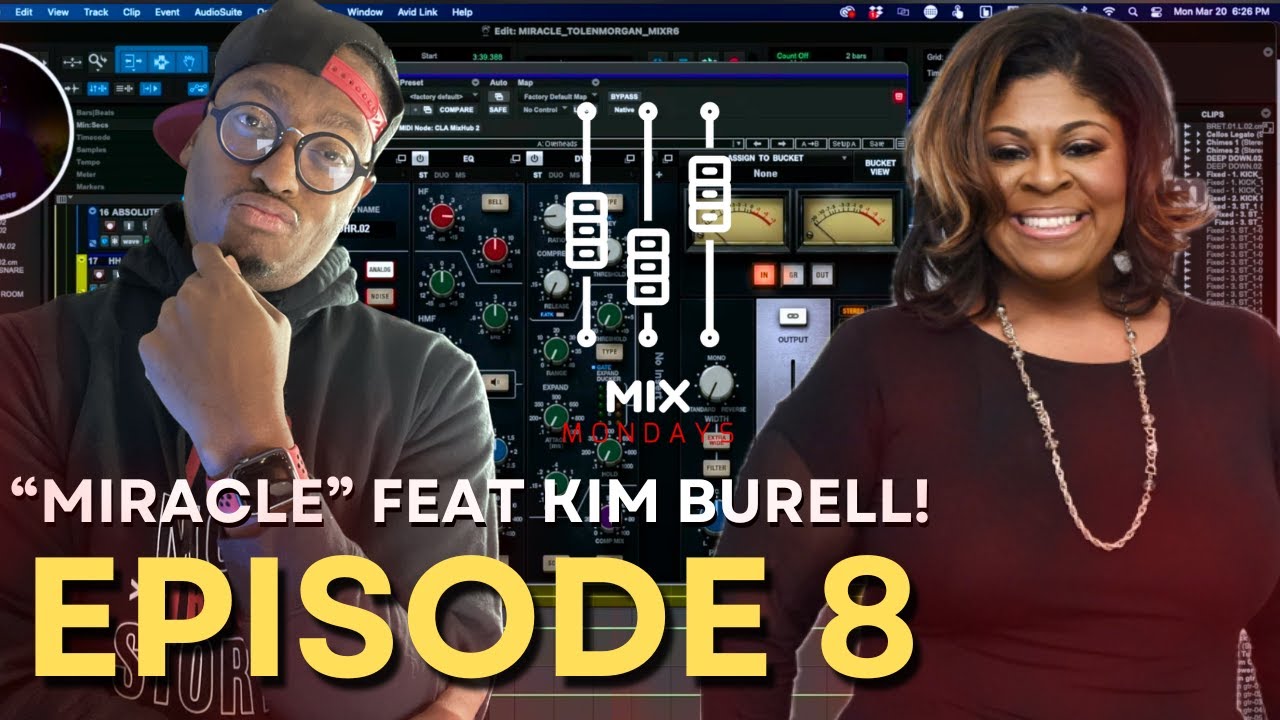 FULL MIXING process on a Kim Burrell Song! "Miracle" |Mix Monday ...