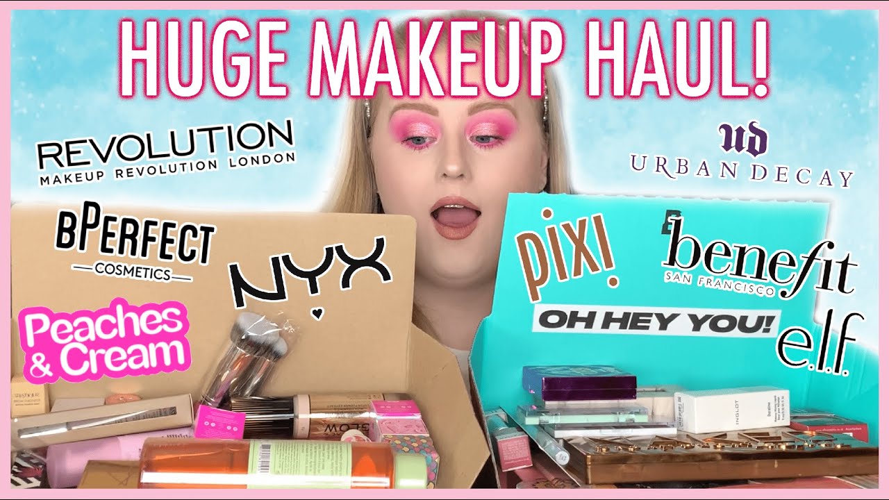 HUGE MAKEUP HAUL 2021 UNBOXING! | WHAT I GOT FOR MY BIRTHDAY! 🎁 - YouTube