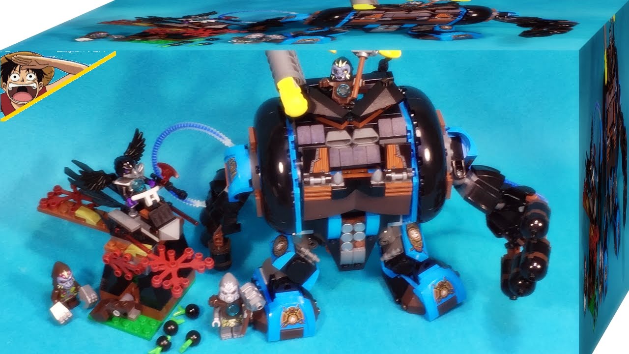 레고 70008 키마 고르잔의 고릴라 스트라이커 조립 리뷰 Lego Chima Gorzan's Gorilla Striker ...