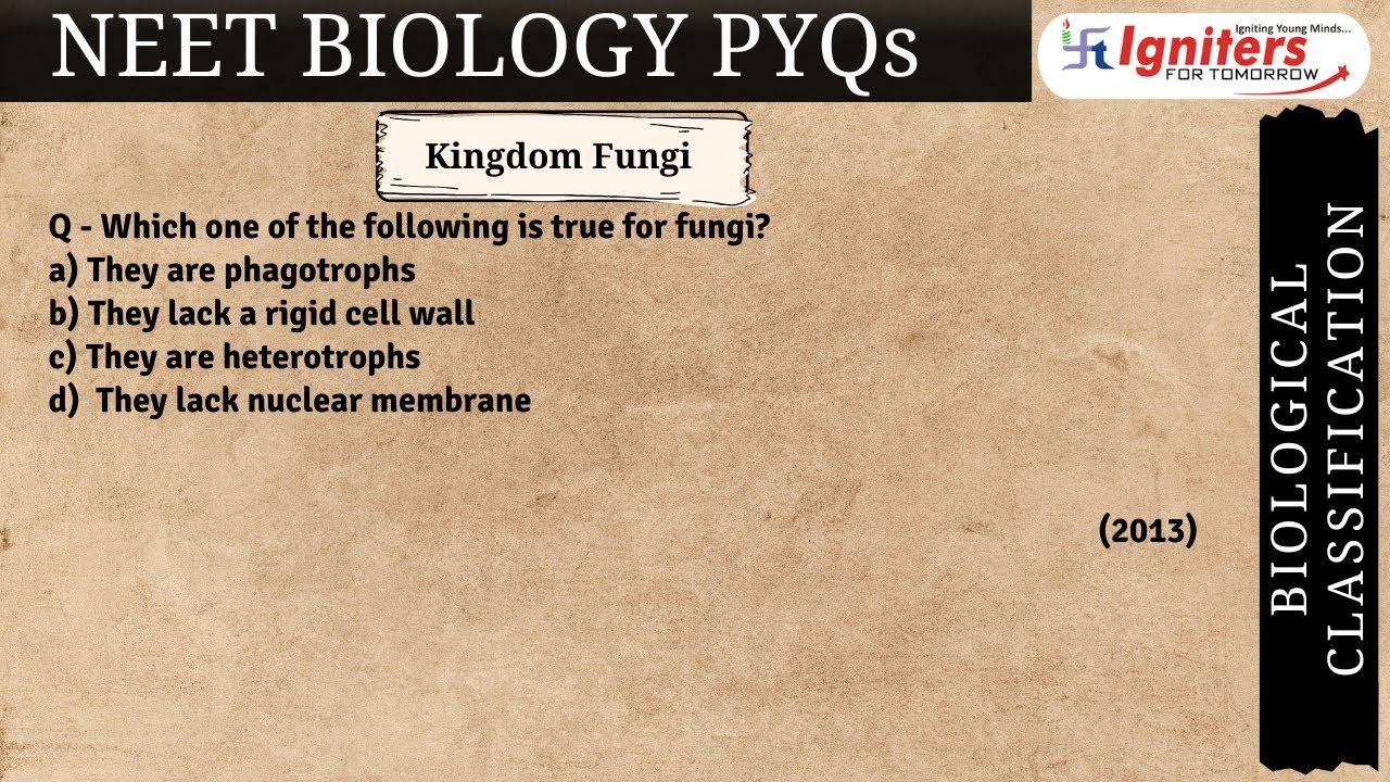Which one of the following is true for fungi? a) They are phagotrophs b ...