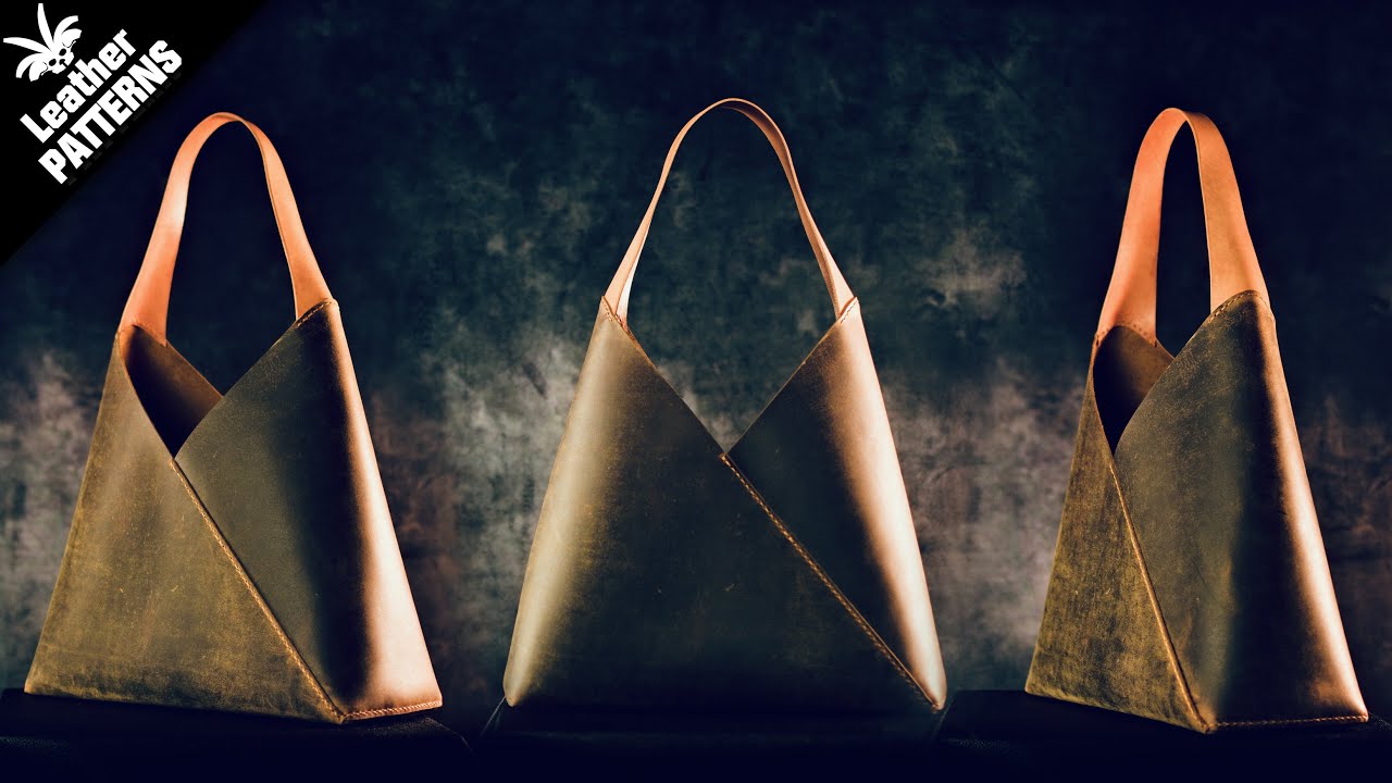 The Julie leather bag pattern - YouTube