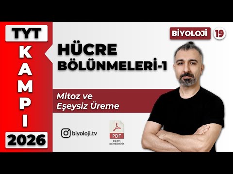 Mitoz ve Eşeysiz Üreme | 30 Günde TYT Biyoloji Kampı 19.Gün | 2026