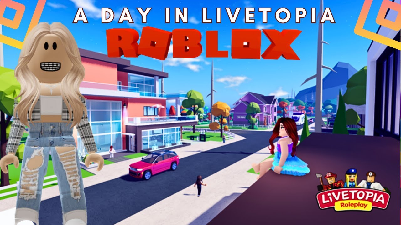 A Day in Livetopia🏡 - Roblox | Exploring a Virtual Paradise! - YouTube
