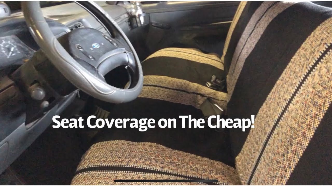 Bench Seat Cover Life Hack on The Free Ford - YouTube