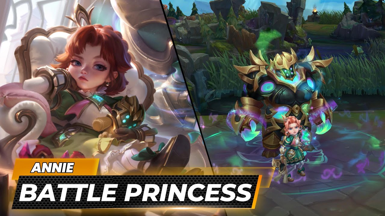 Trang phục Annie Công Chúa Chiến Binh - Liên Minh Huyền Thoại - Máy chủ ...