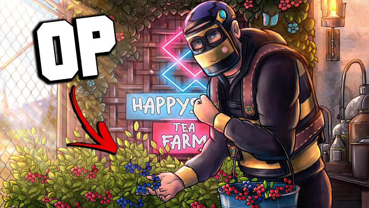 I Built an Efficient OP Tea Farm in Rust - YouTube