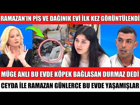 MÜGE ANLI RAMAZAN İLE CEYDA'NIN KALDIKLARI EV İLK KEZ GÖRÜNTÜLENDİ AİLESİ YIKILDI ŞOK ANLAR