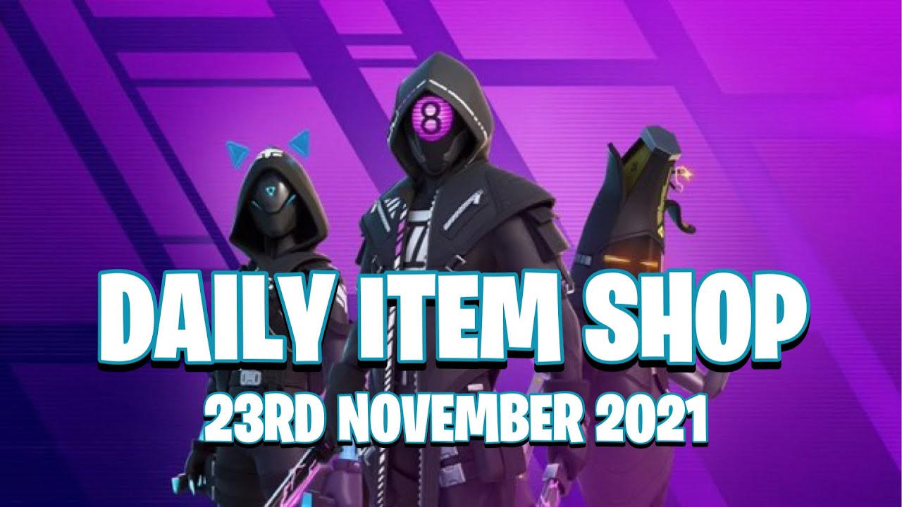 "Future Tech Pack" FORTNITE DAILY ITEM SHOP, 23RD NOVEMBER 2021 - YouTube