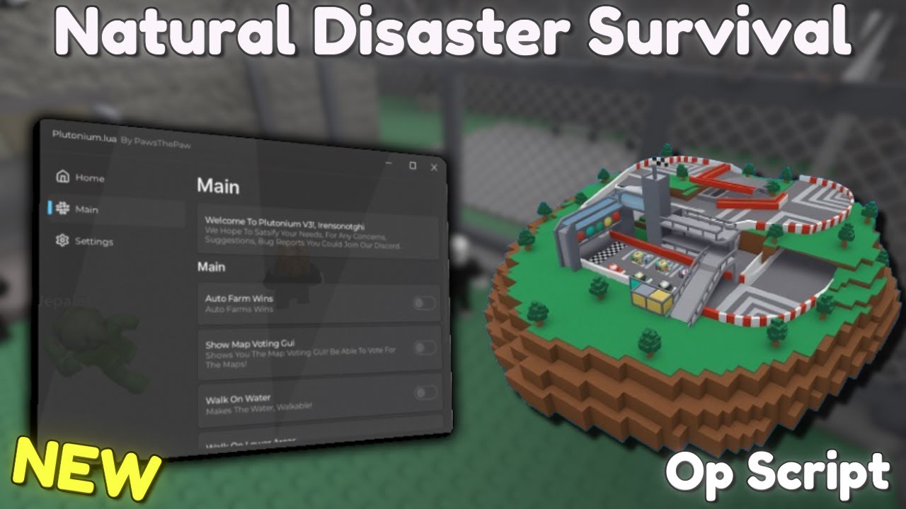 *NEW* NATURAL DISASTER SURVIVAL SCRIPT [ PASTEBIN 2025 ] KEYLESS - YouTube