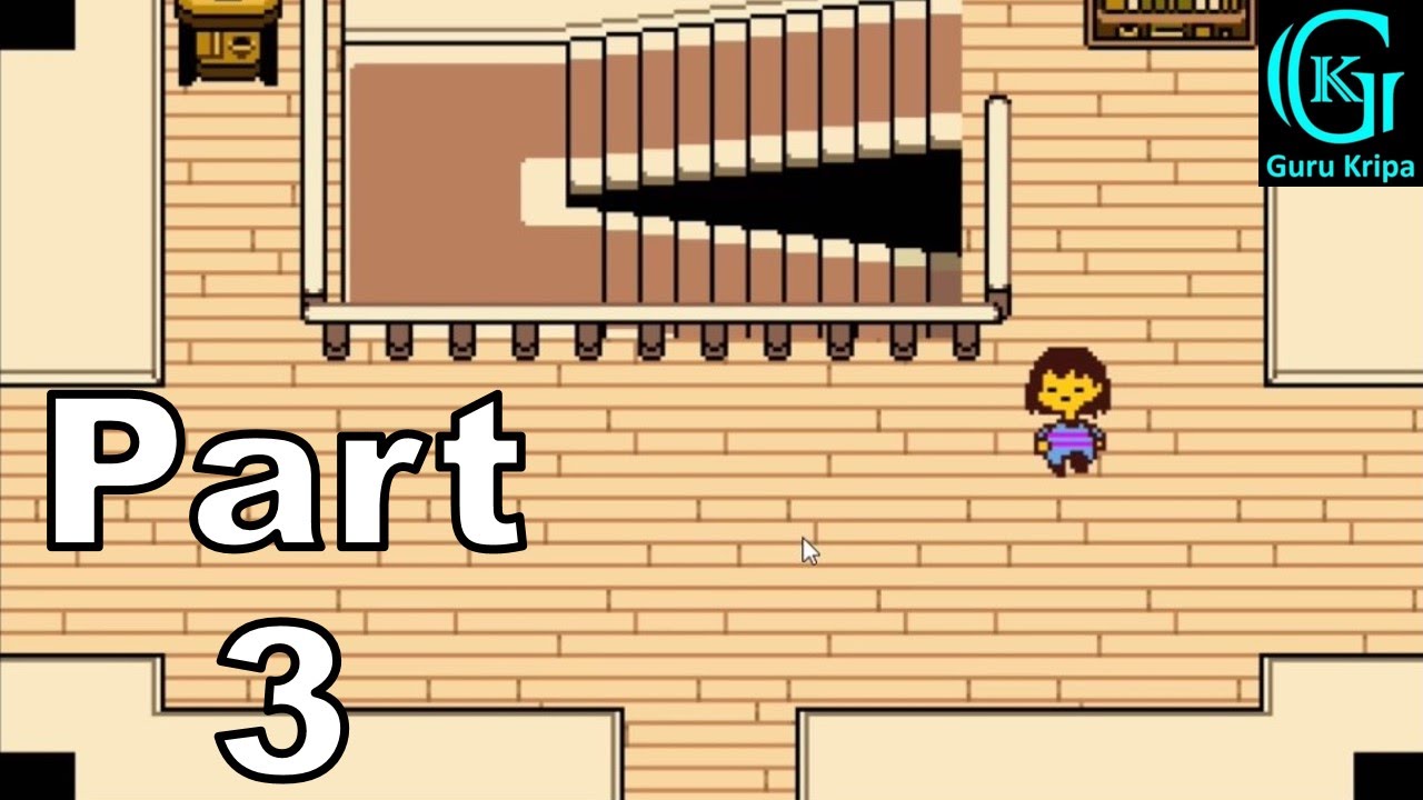 Undertale Walkthrough part #3 - Toriel Fight - YouTube