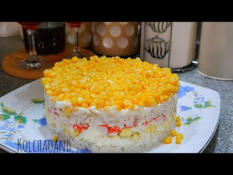 Крабовый салат 🥗 от Кулчаканд 👩‍🍳 Попробуйте 🤞