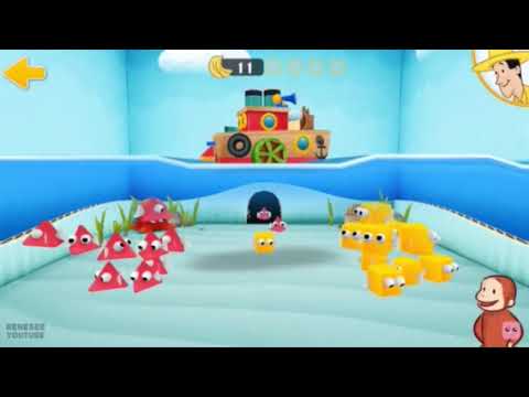 Curious George Shapes App - YouTube