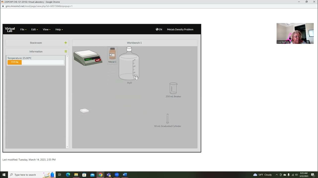 CHE 121 Virtual Lab Tutorial - YouTube
