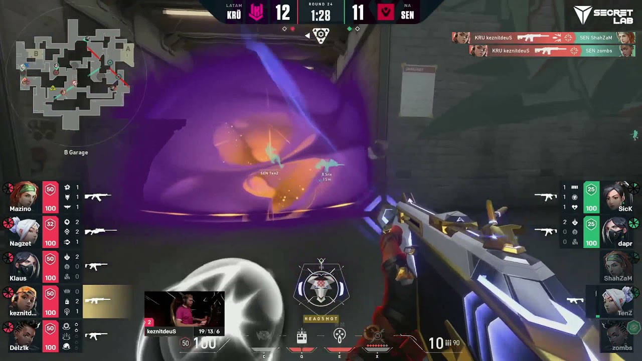 KRU vs SEN Triple | VALORANT Highlights - YouTube