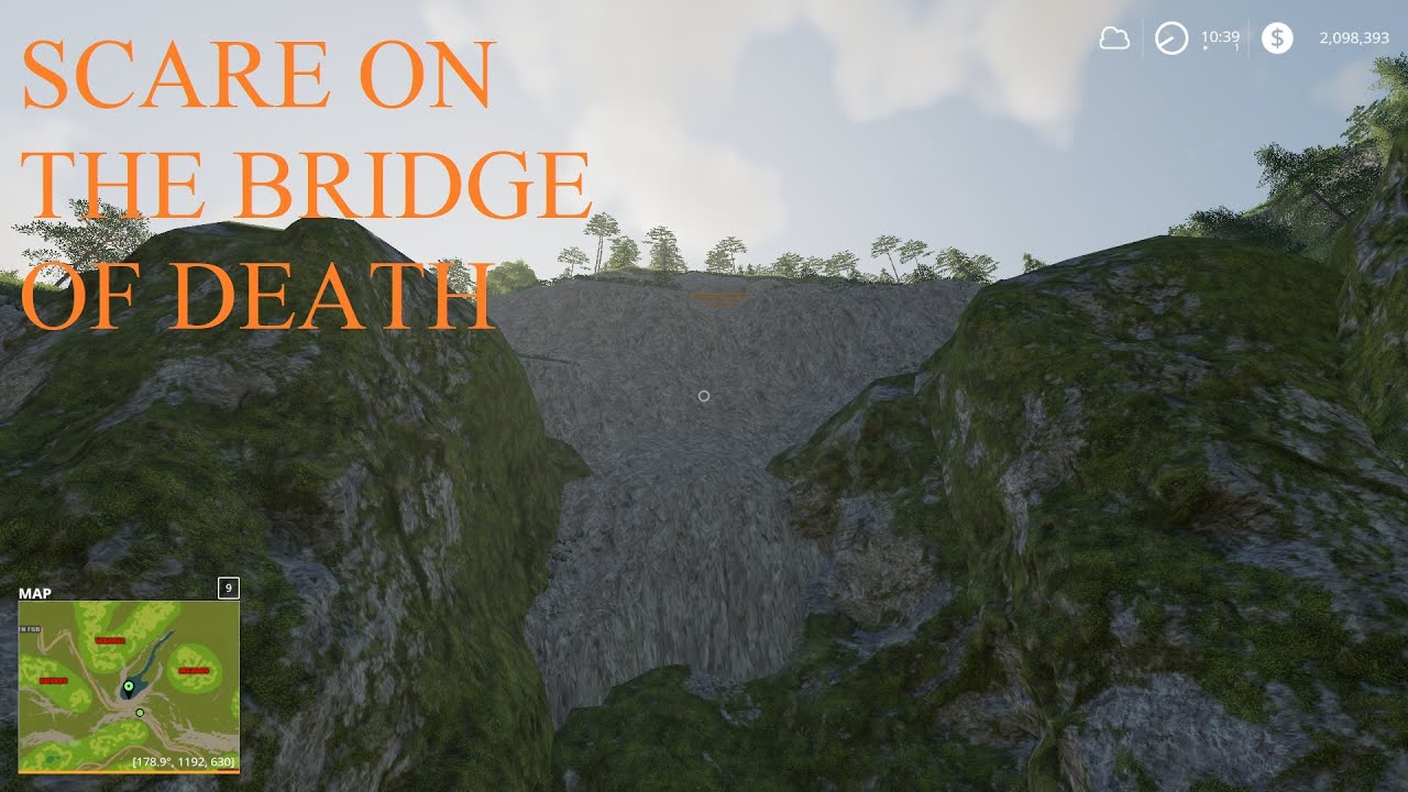 FS19 GRIZZLY MOUNTAIN LET'S PLAY # 25 A scary trip down the mountain ...