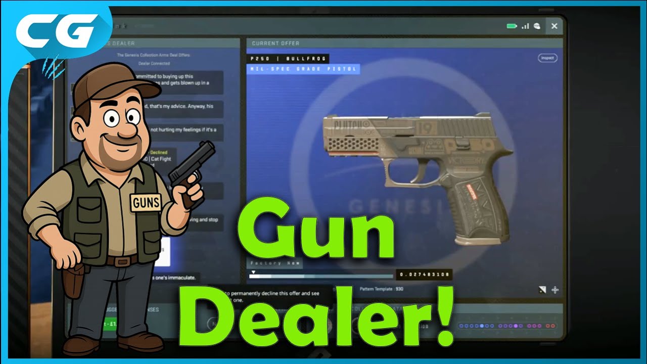 CS2 New Gun Dealer Update & More! - YouTube