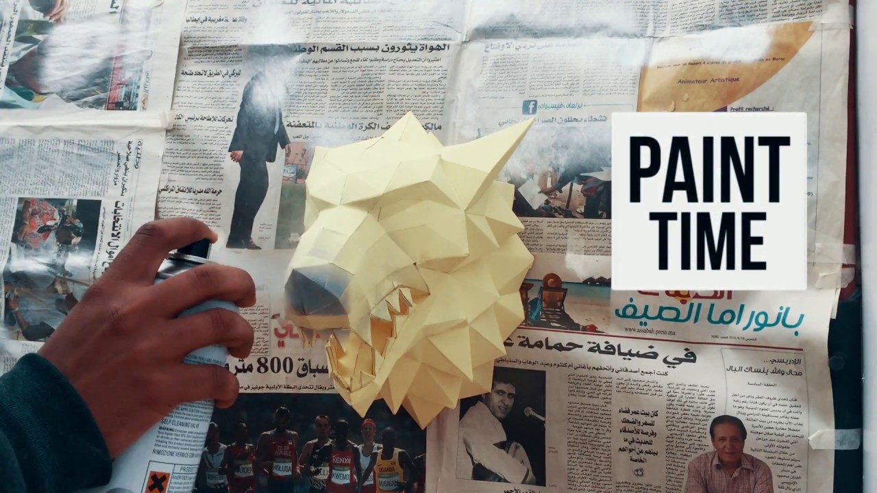 House Stark 3D - PaperCraft DIY -Game Of Thrones-How To make a WOLF ...