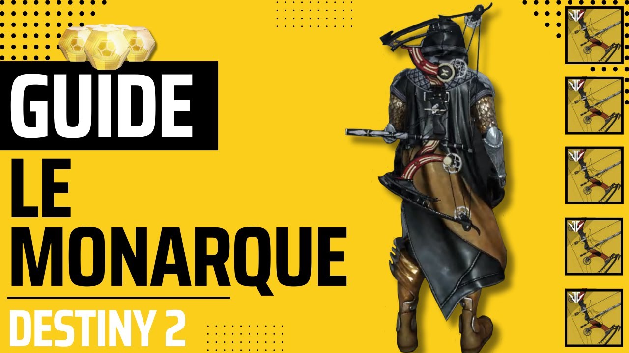Le Monarque Destiny 2 exotics guide [quick guide] - YouTube