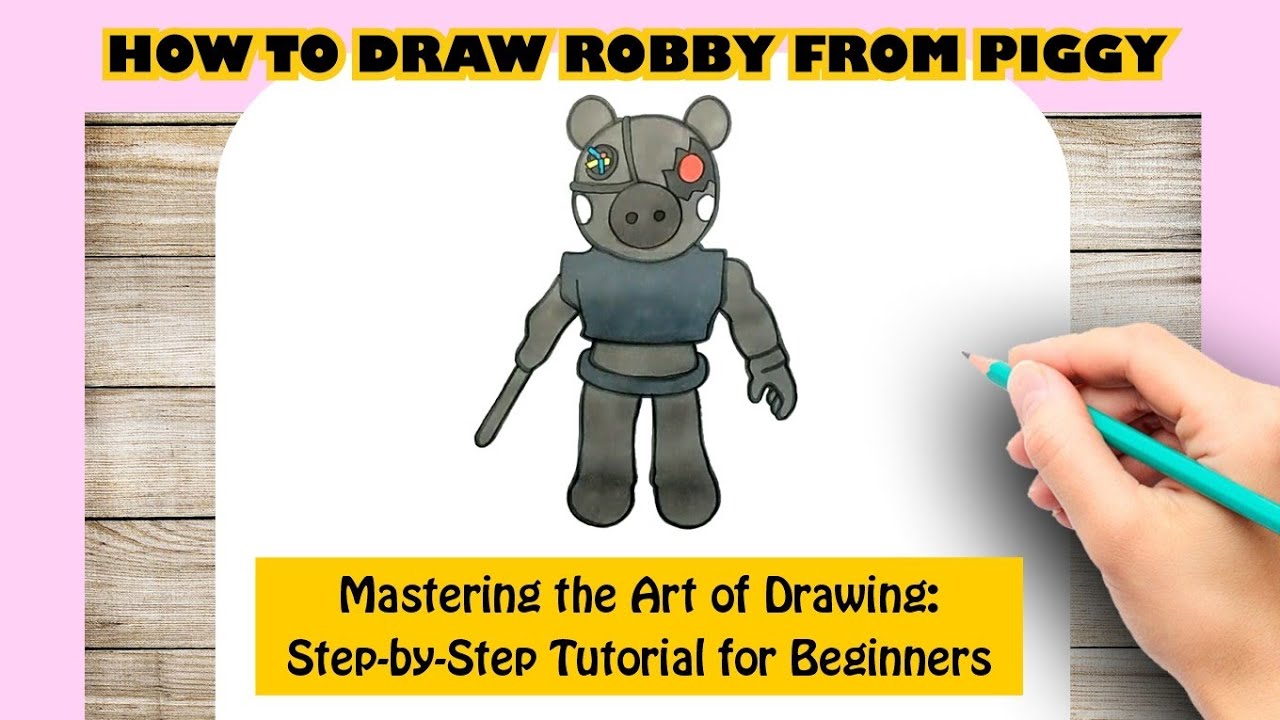 How to Draw Robby From Piggy #Roblox - YouTube