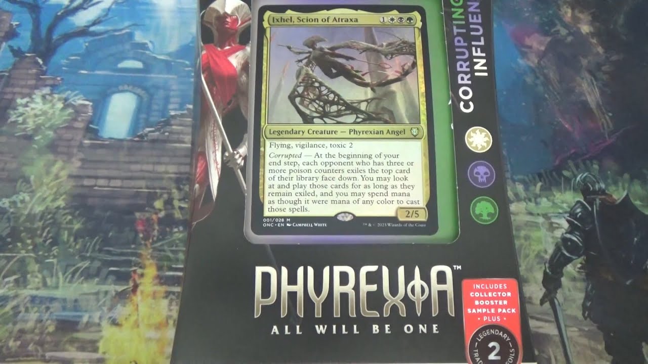Corrupting Influence Commander Deck | Phyrexia - YouTube