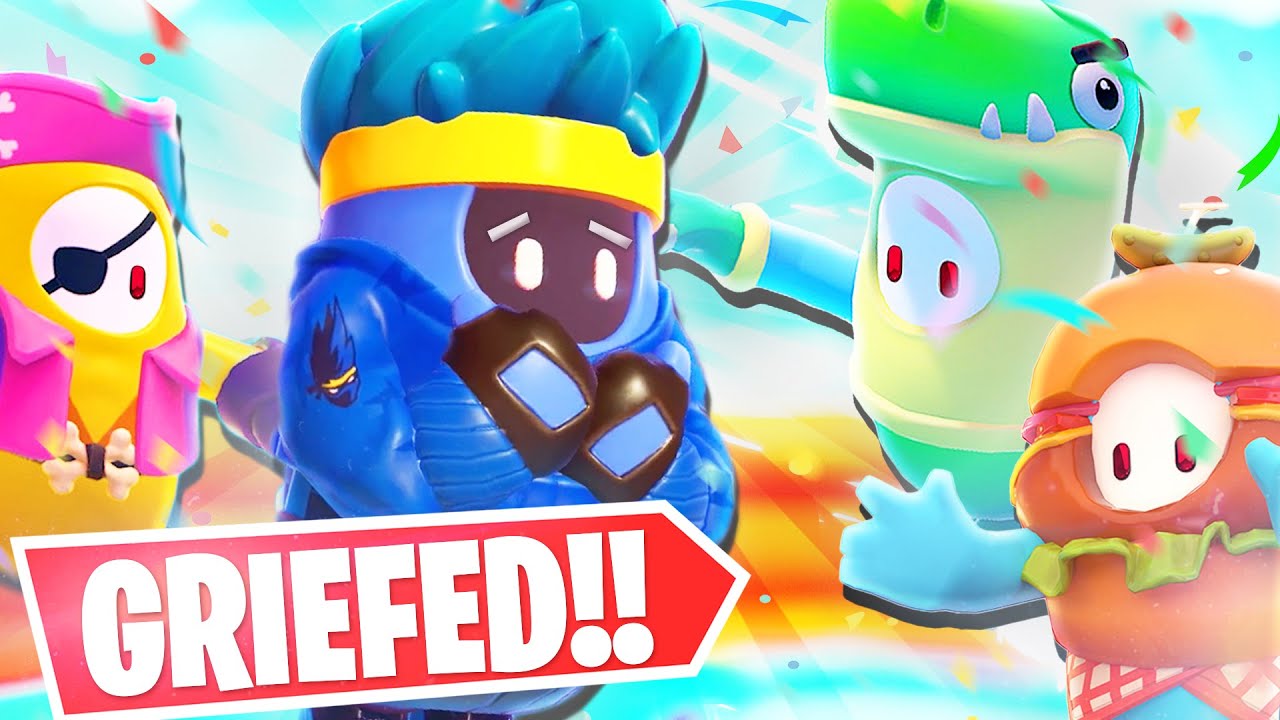 NINJA GETS BULLIED IN FALL GUYS! - YouTube