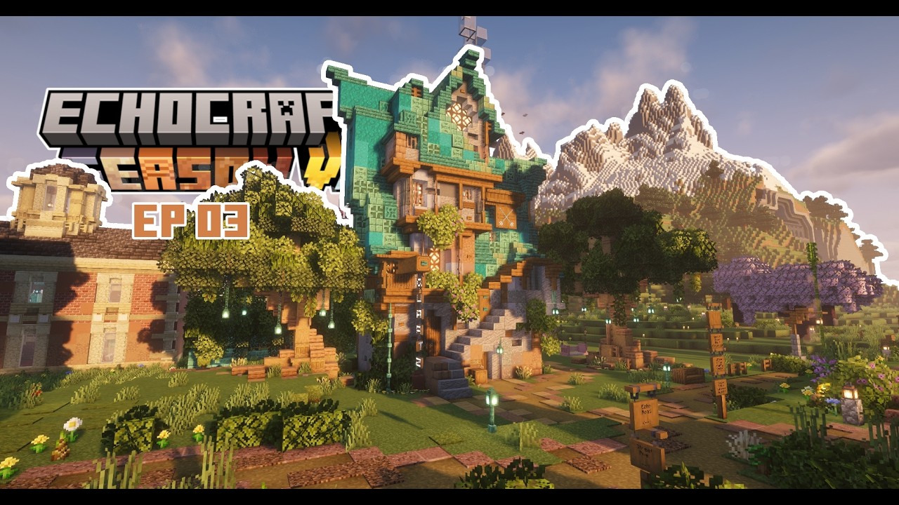 I Built a Quartz & Trident Shop at Spawn (and Actually Finished It ...