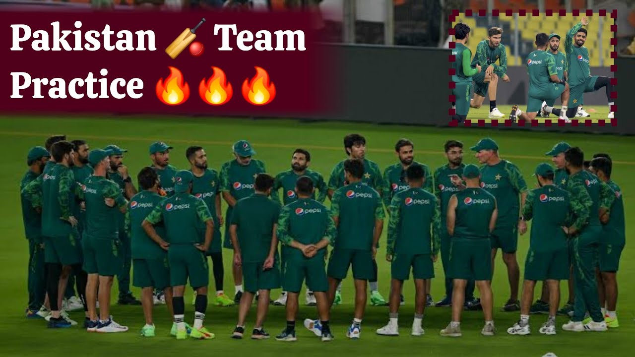 Pakistan Cricket Team Fielding Practice | High-Intensity Drills ...