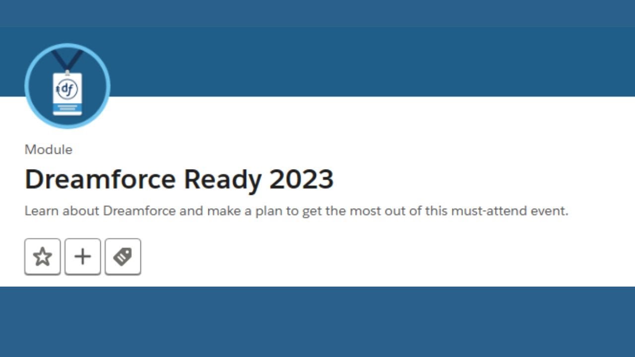 Dreamforce Ready 2023 Trailhead || Trailhead Salesforce - YouTube