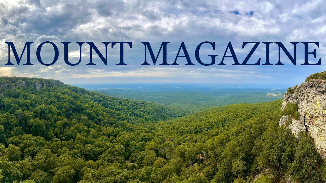 Mount Magazine Signal Hill Arkansas High Point Virtual Trail Hike - YouTube