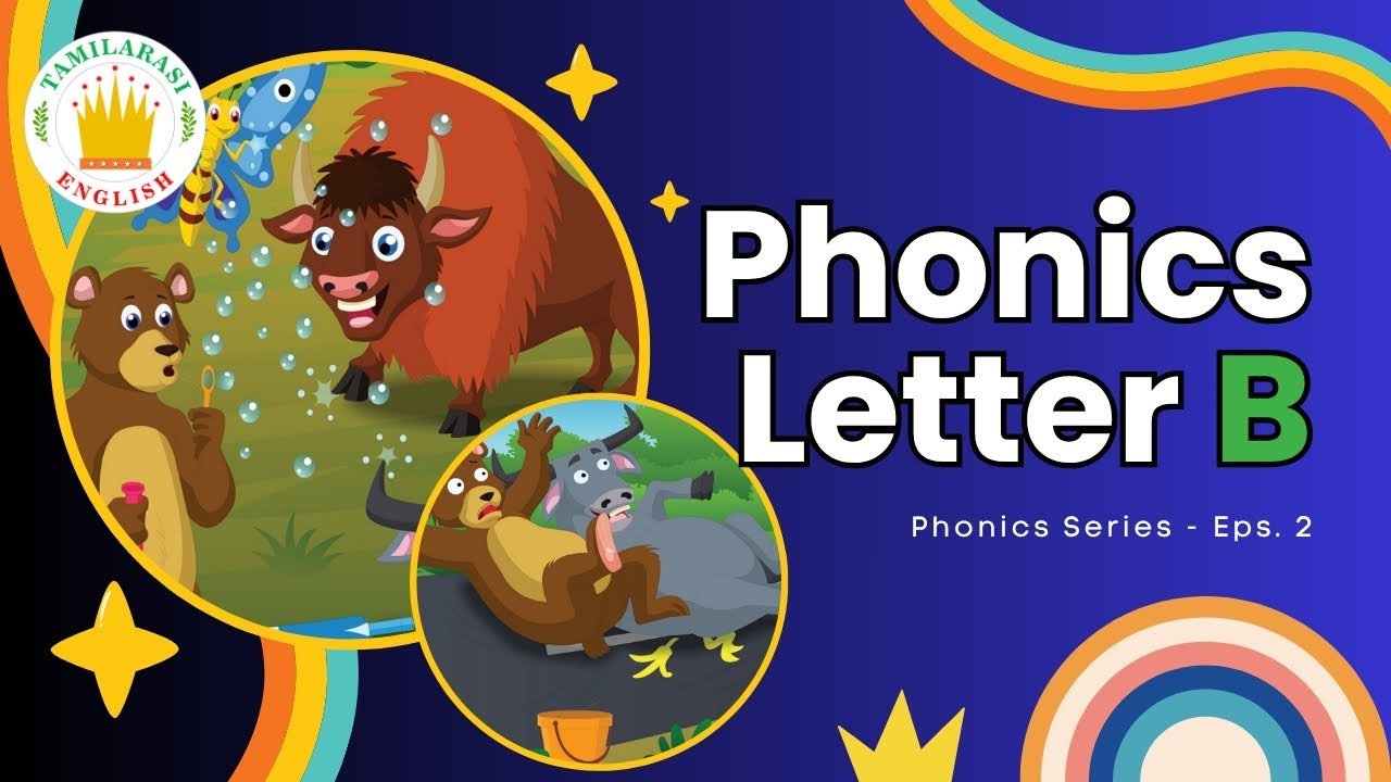Phonics - Letter B Sound | Story & Vocabulary for Kids | ABC Phonics ...