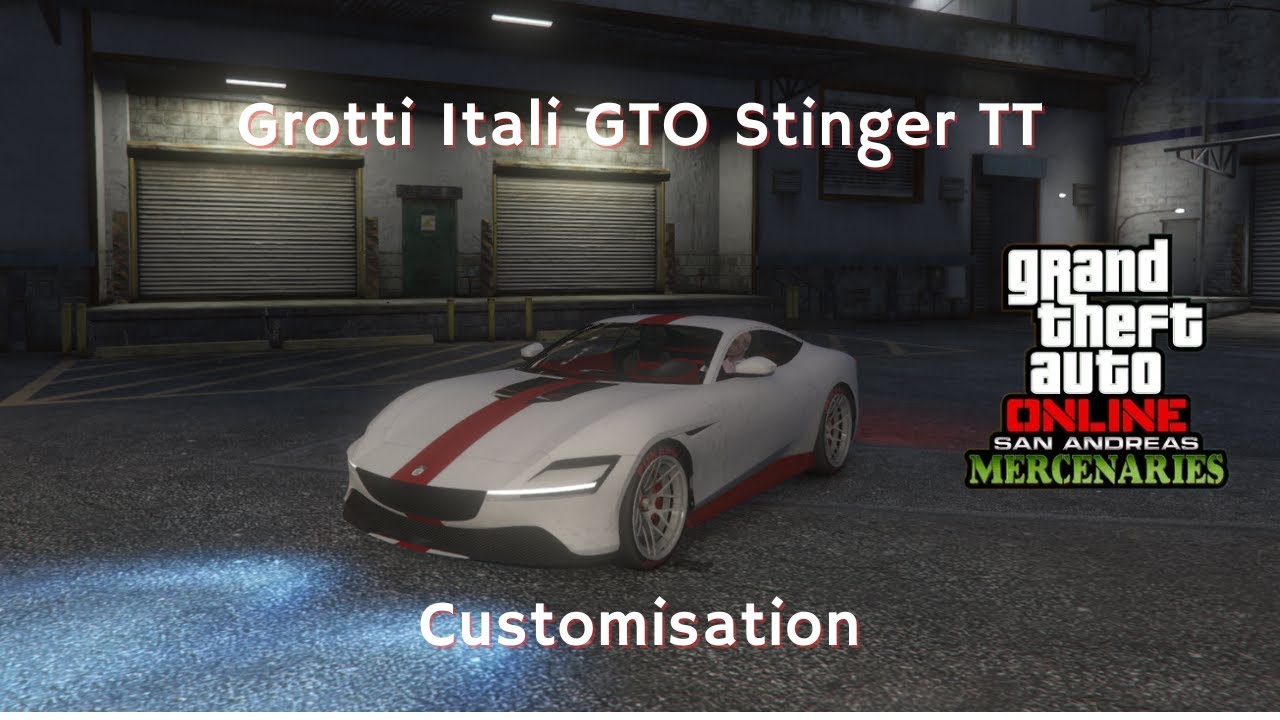 Grotti Itali GTO Stinger TT ( 2 380 000 $ ) - Customisation - YouTube