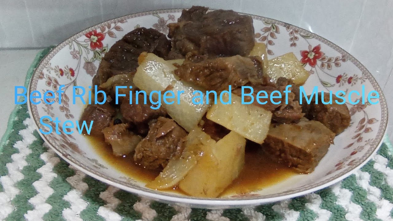 Beef Rib Finger and Beef Muscle Stew. #beefrecipe #stewrecipe - YouTube