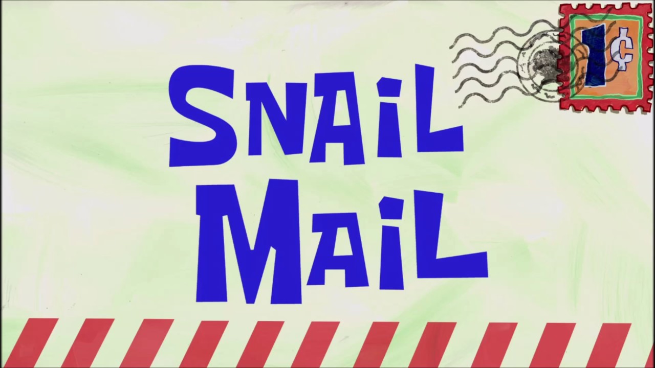 SpongeBob SquarePants: Snail Mail (Music Only) - YouTube