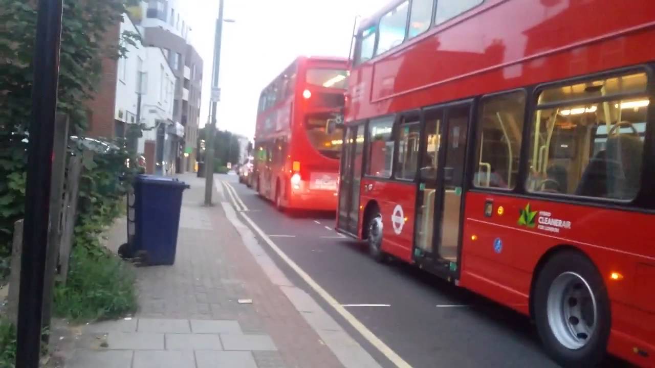 London Bus Route 82 and 13 at Childs Hill/Cricklewood Lane - YouTube