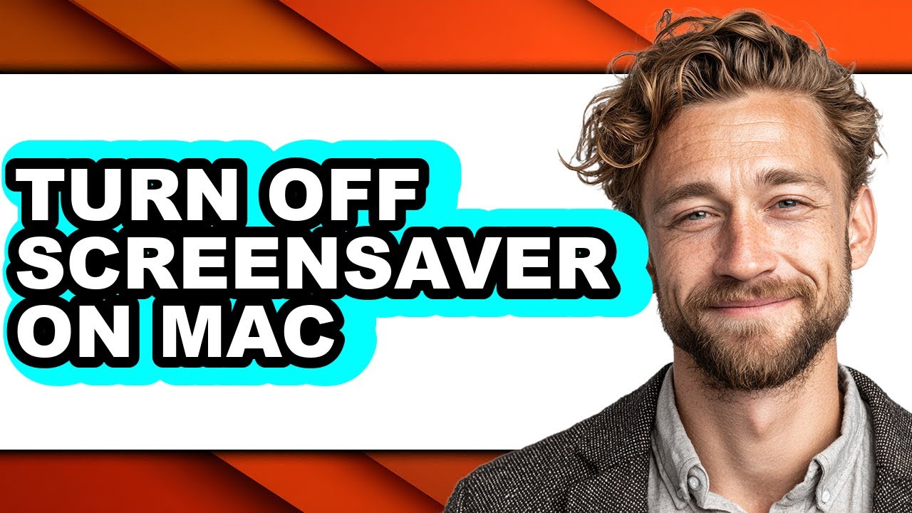 How to Turn Off Screensaver on Mac (easy Method) - YouTube