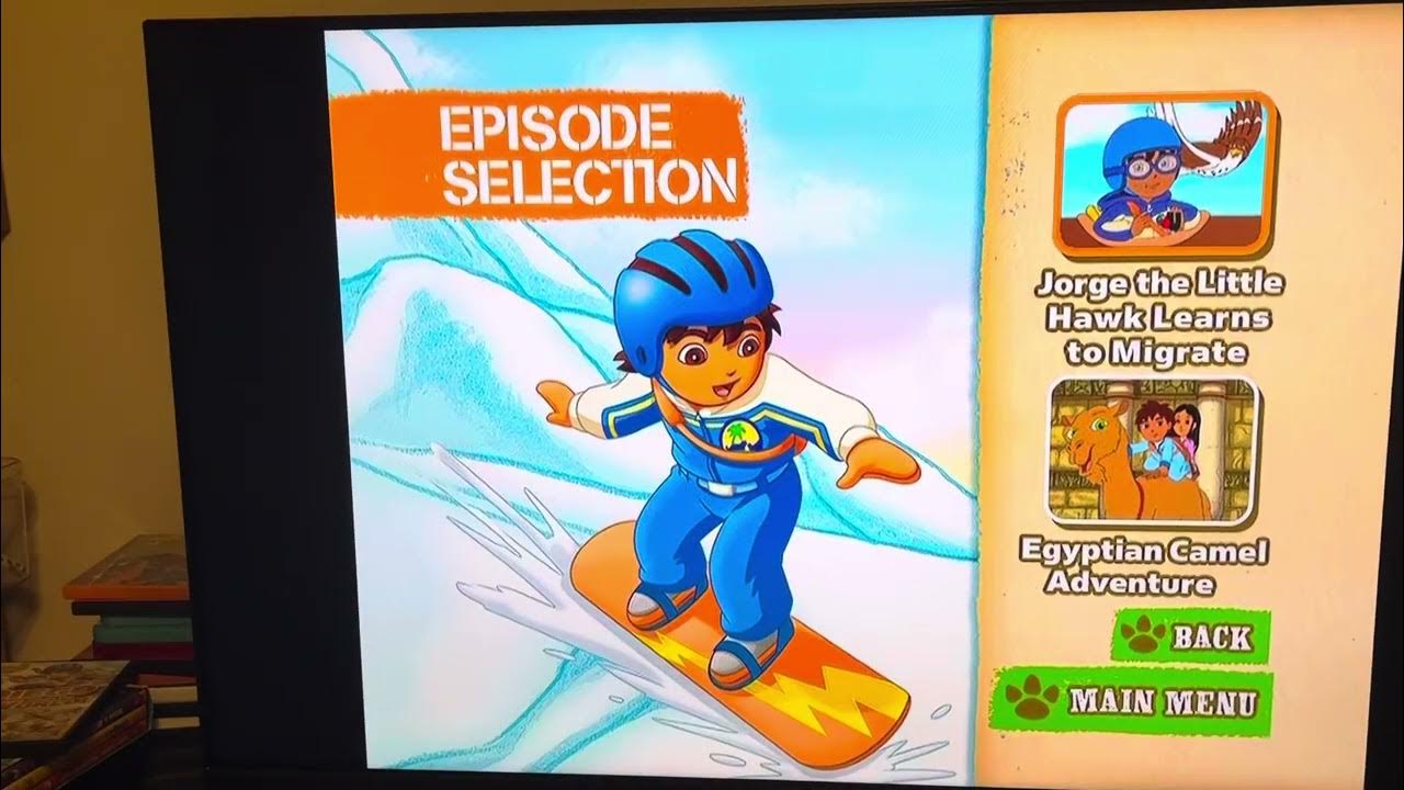 DVD Menu Of Go Diego Go Diego saves the World 2011 DVD - YouTube