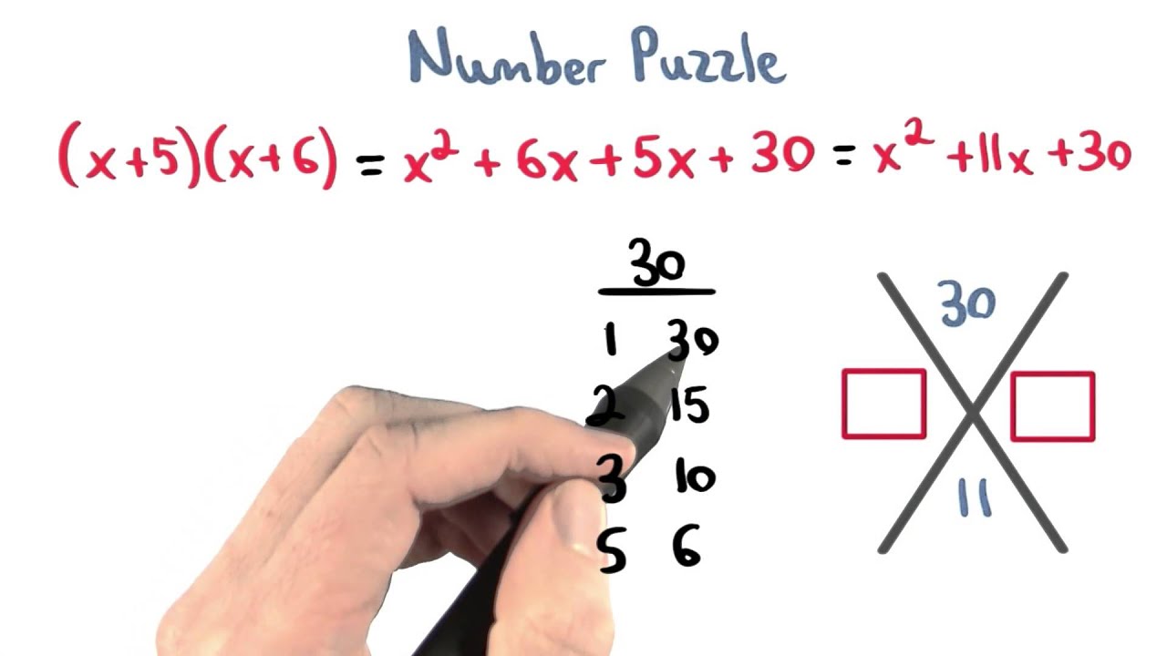 Factor Puzzle - Visualizing Algebra - YouTube