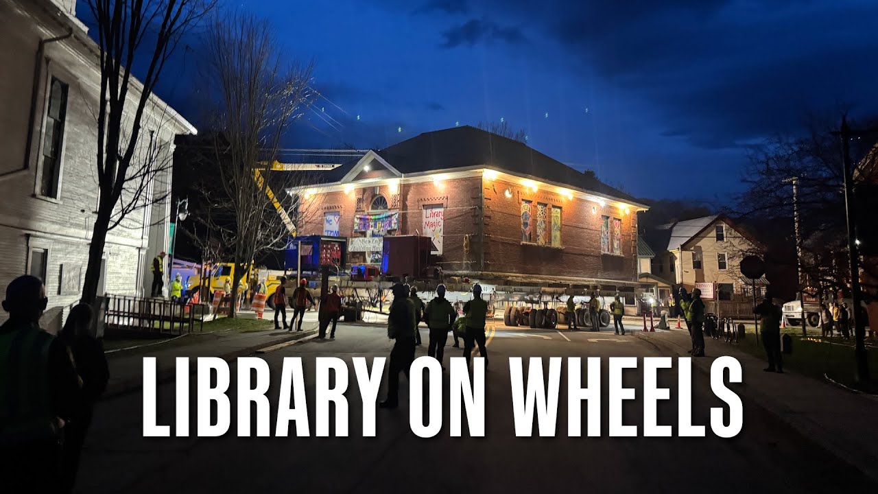 Library on Wheels [Stuck in Vermont 740] - YouTube