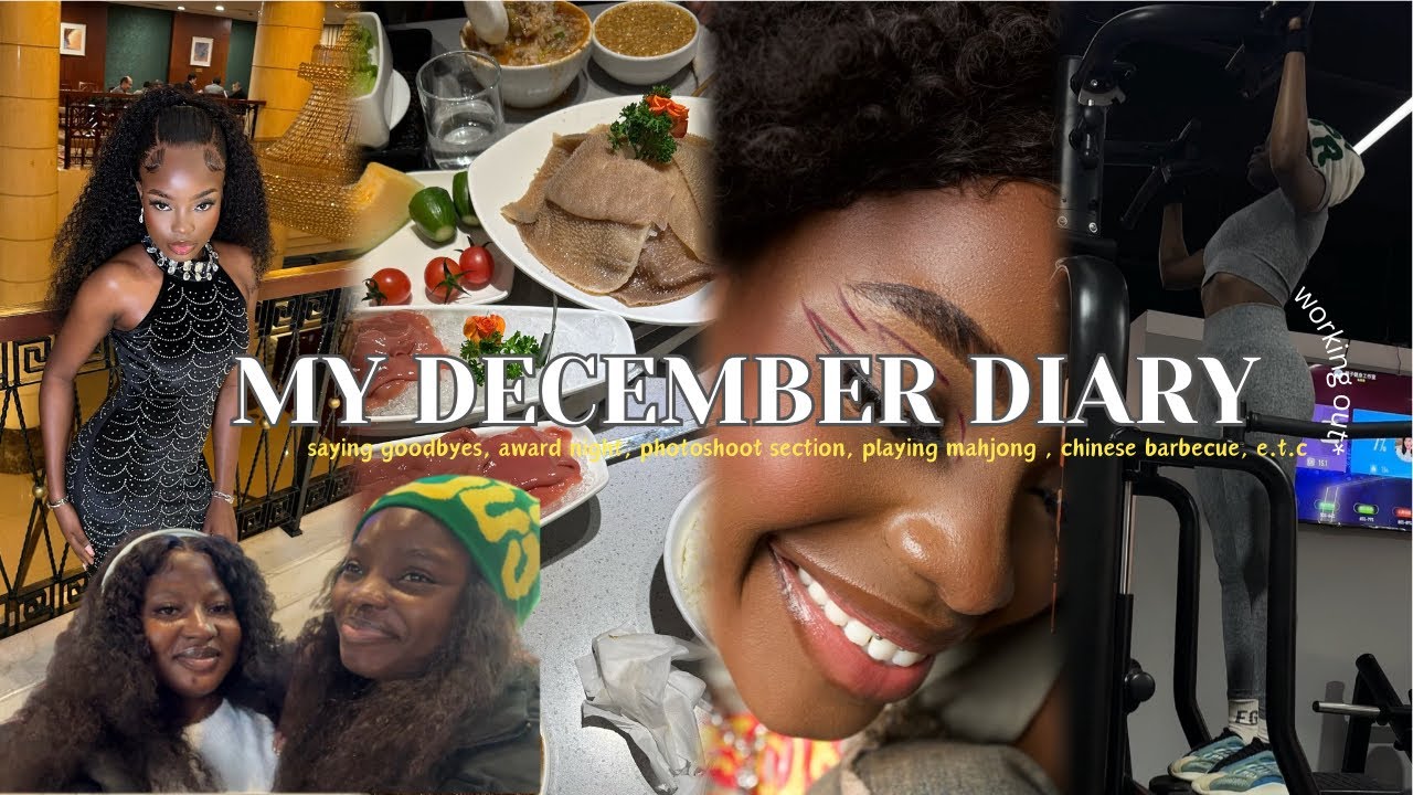 my december diary| saying goodbyes, winning an award, life in china e.t ...