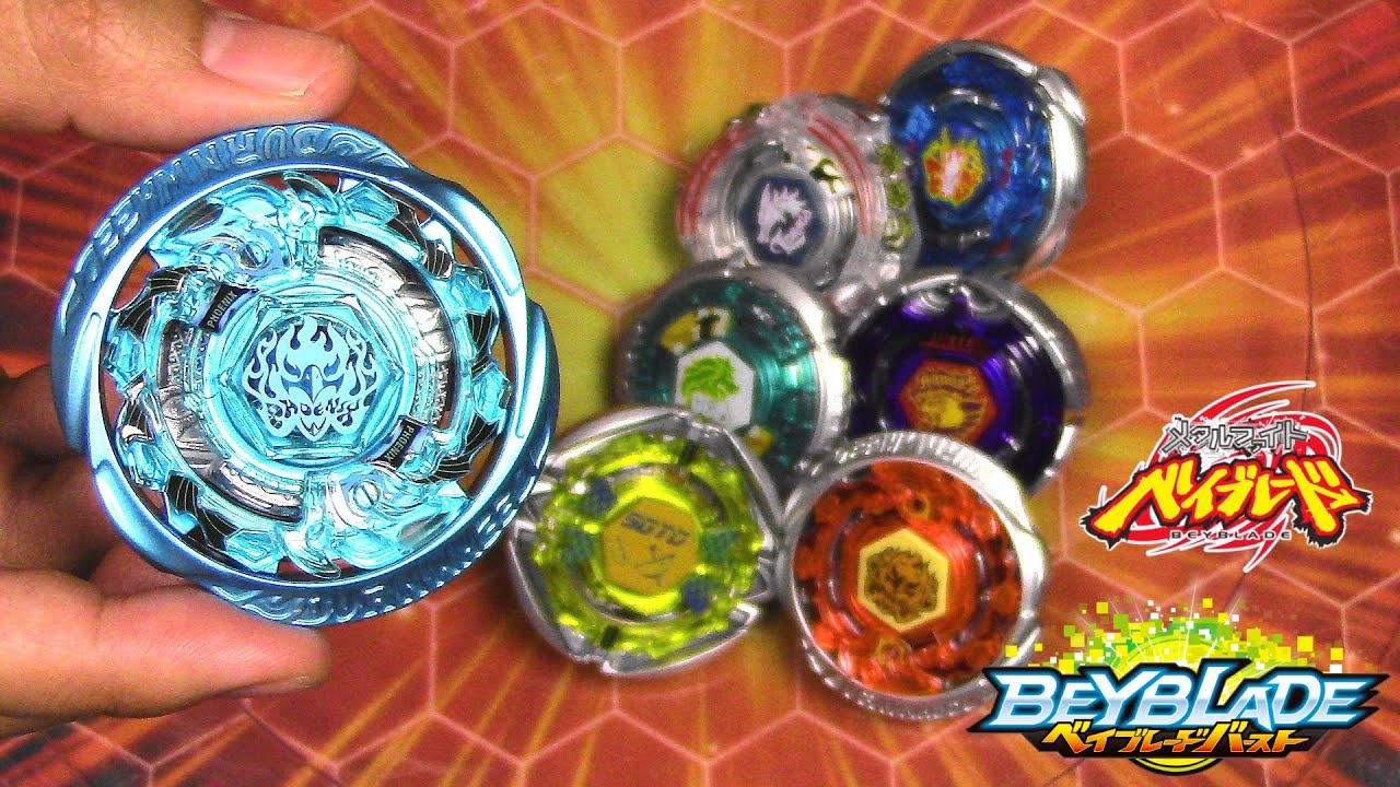 BURN PHOENIX ICE VER. vs METAL FIGHT!! Beyblade Burst Battle | BB-10 ...