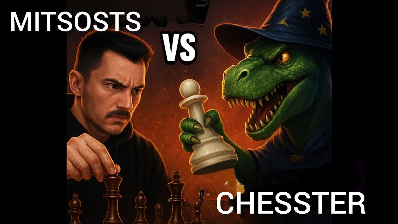Mitsosts Defeats the Magical Dinosaur Chesster in an EPIC Chess Battle ...