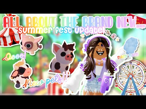 All about the new summer fest update in adopt me 2024! 🎉🎪🎡 #adoptme # ...