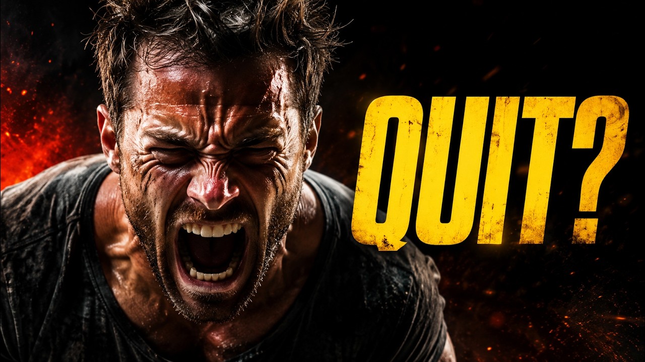 I WILL NOT QUIT | The Most Powerful Motivational Speech #youtubevideo ...