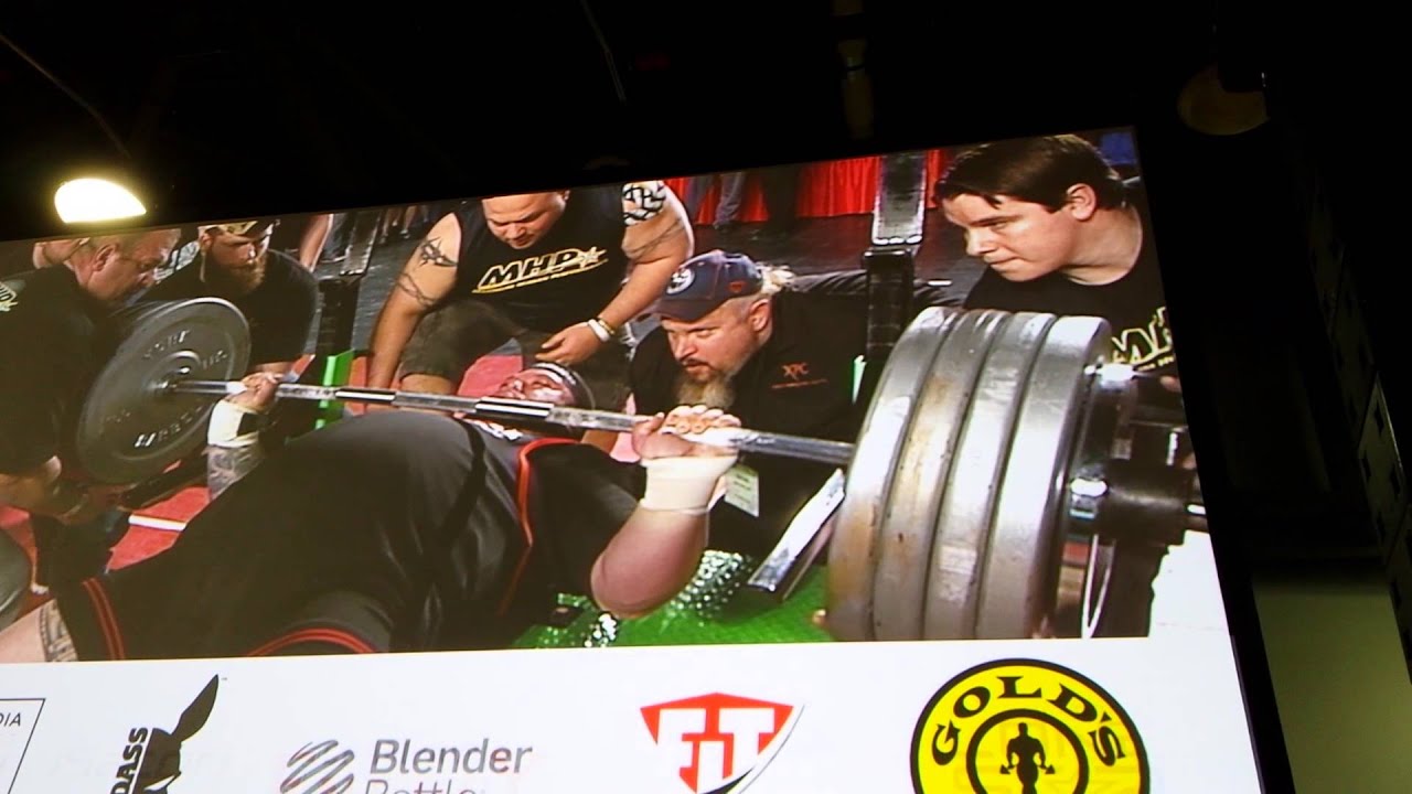 Arnold Classic 2014 Matt Houser Smashing 910lbs - YouTube
