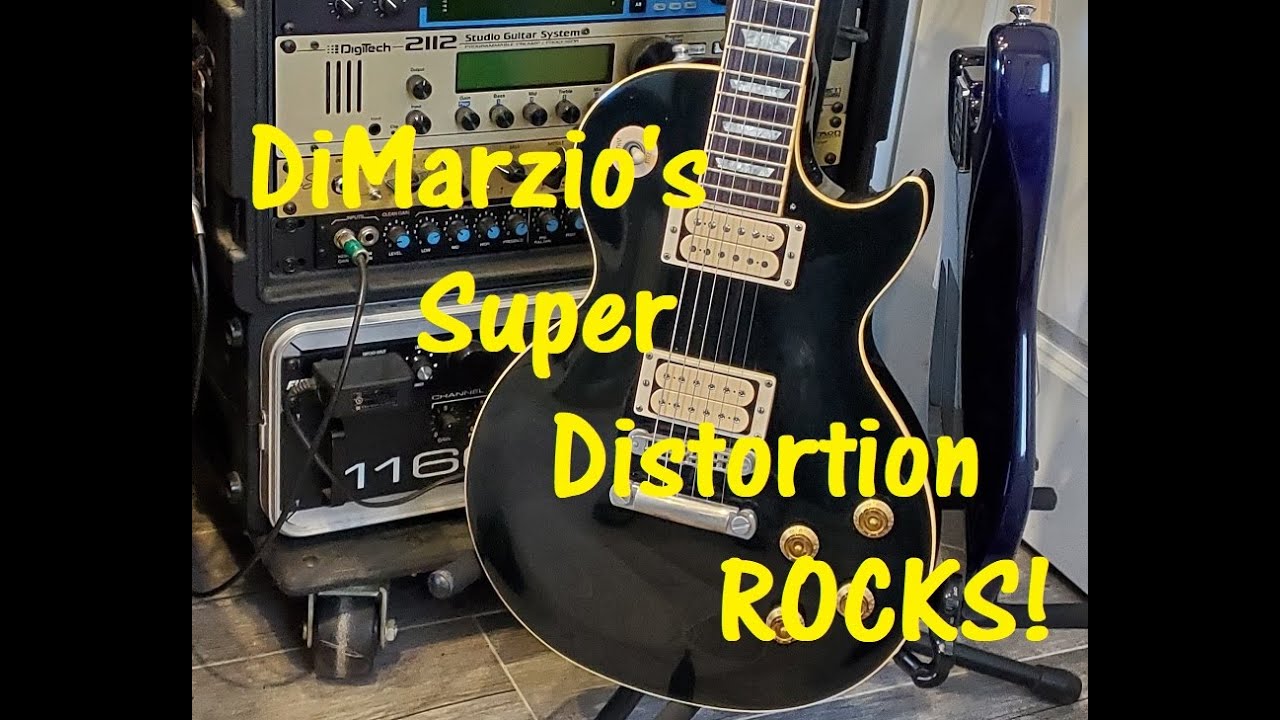 Dimarzio's Super Distortion ROCKS! - YouTube