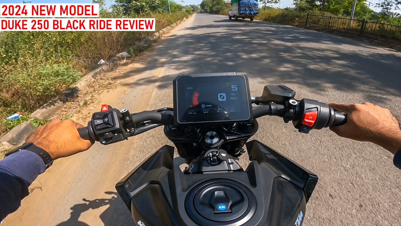 Finally 2024 New Launch KTM Duke 250 TFT Display Model Ride Review😍7 ...