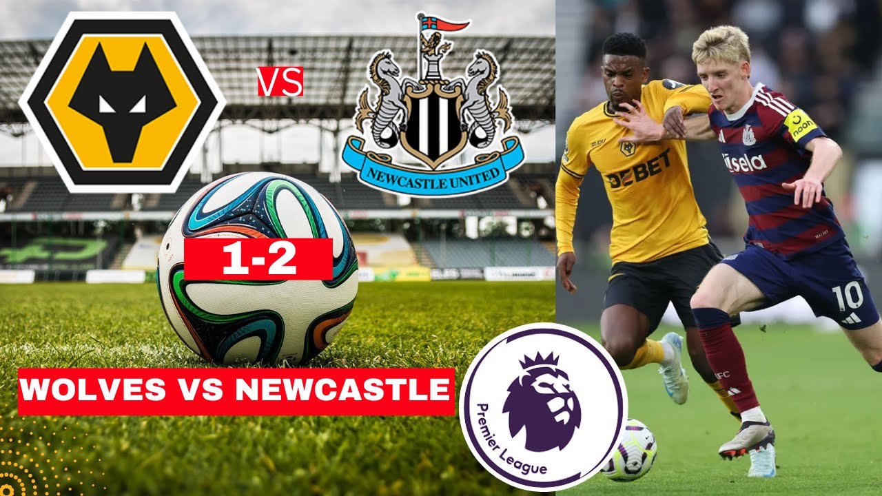 Wolves vs Newcastle 1-2 Live Stream Premier League EPL Football Match ...