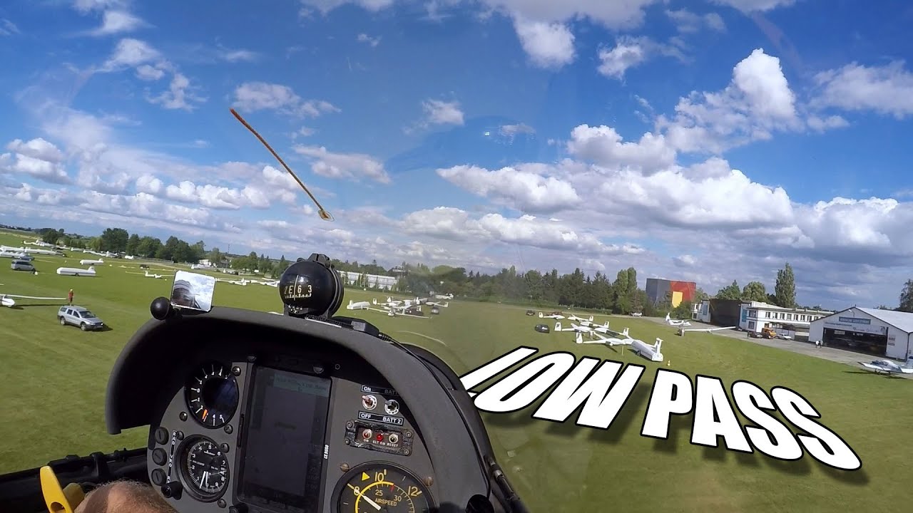 Glider low pass - LS8 (small compilation) - YouTube