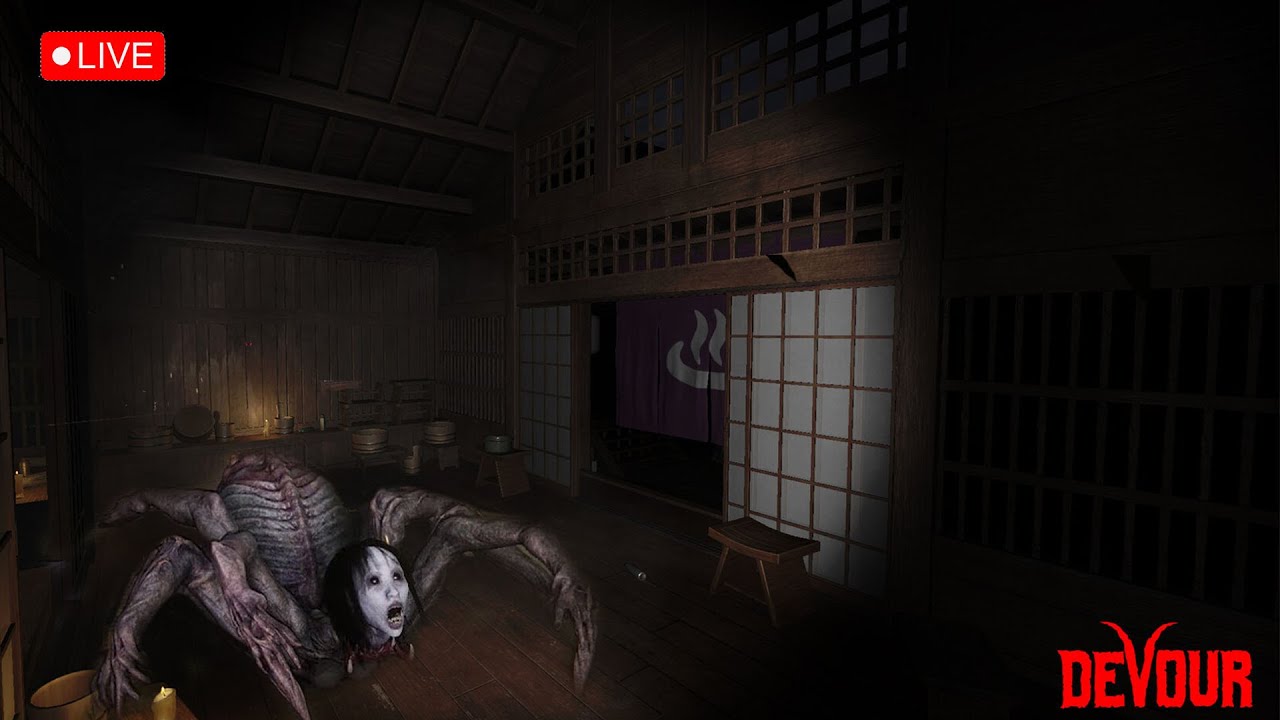 [LIVE] MENGUSIR SILUMAN LABA-LABA PENUNGGU OYO JEPANG - DEVOUR ...